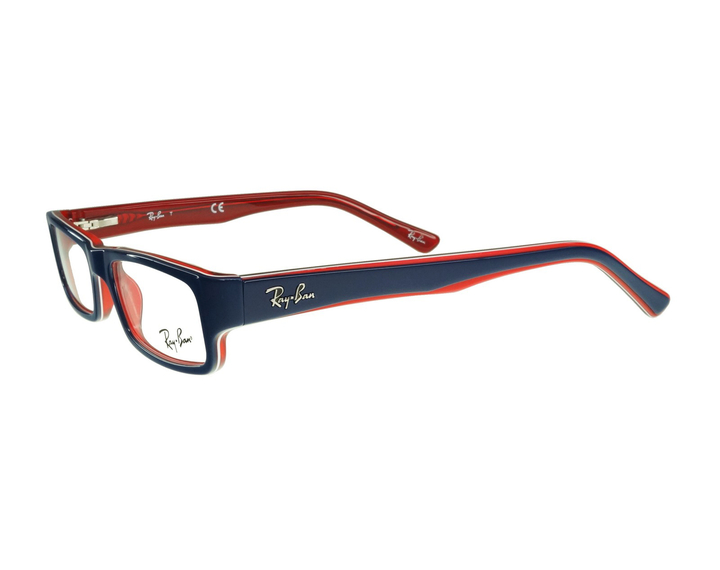 Ray-Ban 5246 5088 Bleu Et Rouge bleu et rouge